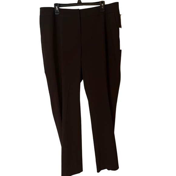 Caslon | Pants & Jumpsuits | New Caslon Dress Pants Brown Flared Leg ...